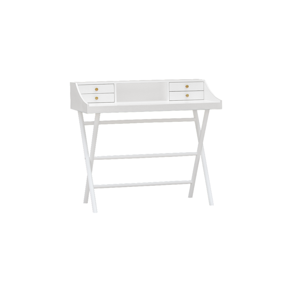 SAHARA - Desk L100 x W50 - Brocante white | Furniture & Decoration ...