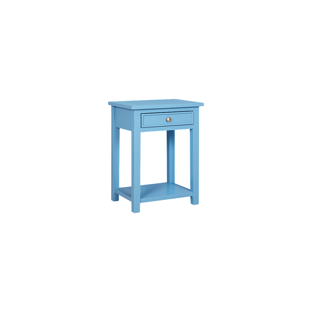 ALES - Bedside table H60 - Water blue | Furniture & Decoration｜Decosy ...