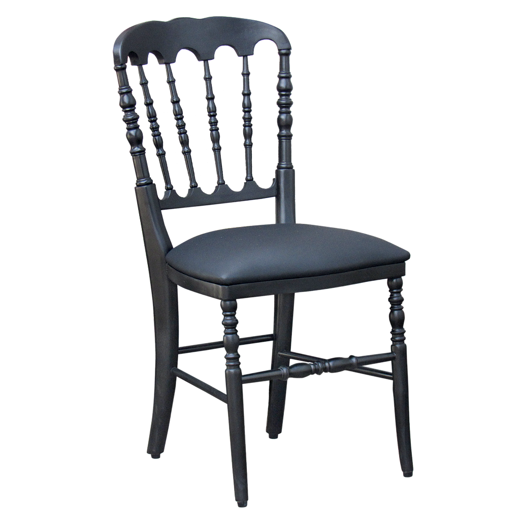NAPOLEON - Chair - Black | Furniture & Decoration｜Decosy Vietnam