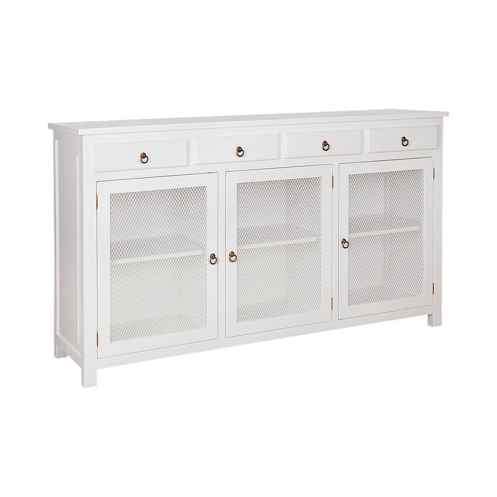 ALEX - Sideboard L173 - Brushed white | Furniture & Decoration｜Decosy ...
