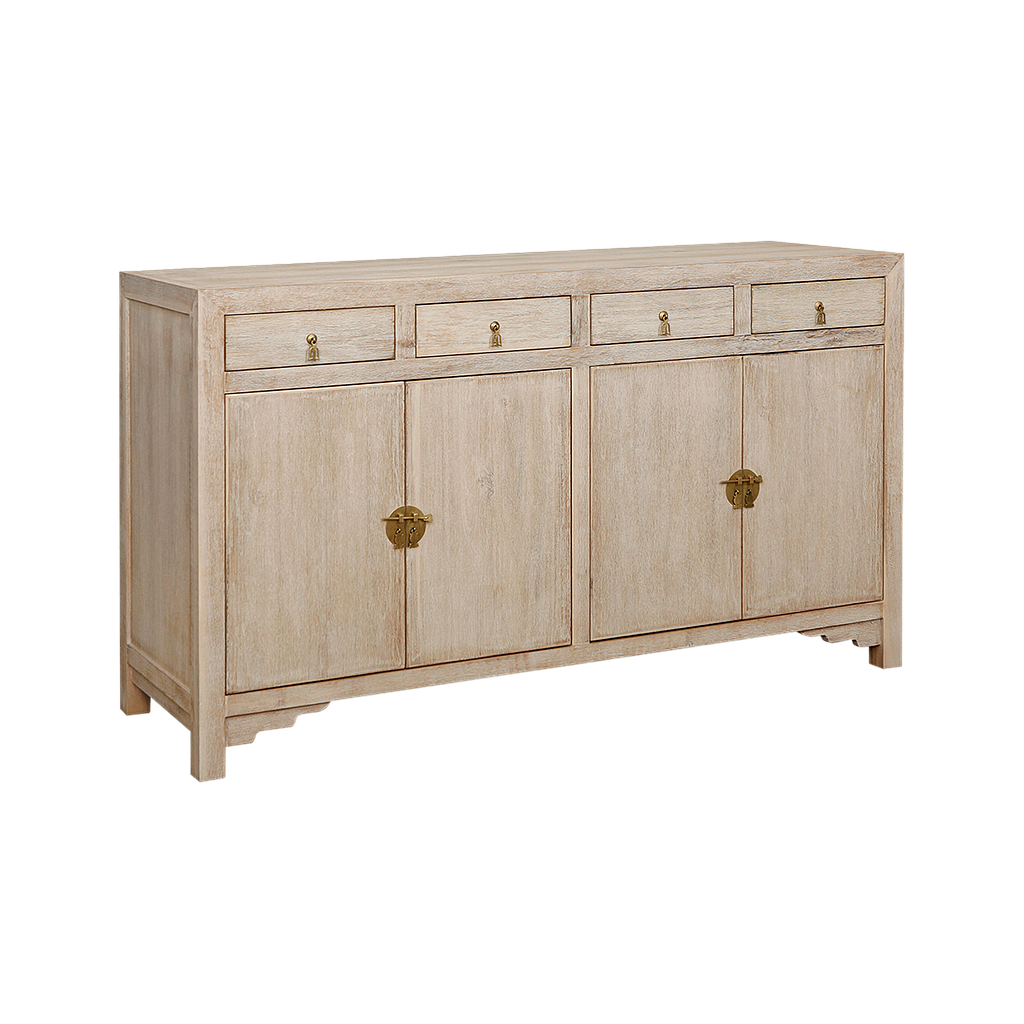 XIAN - Sideboard L158 - Whitened acacia | Furniture & Decoration｜Decosy ...