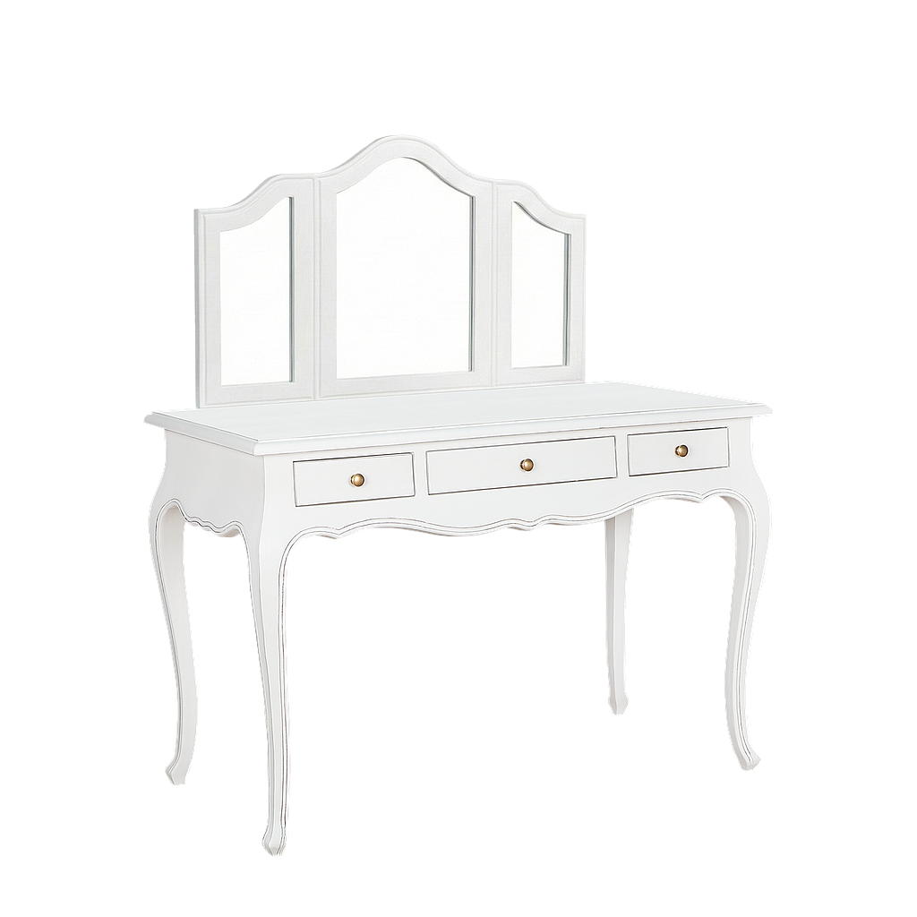 FLORIE - Dressing table L110 x W55 - Brocante white | Furniture ...