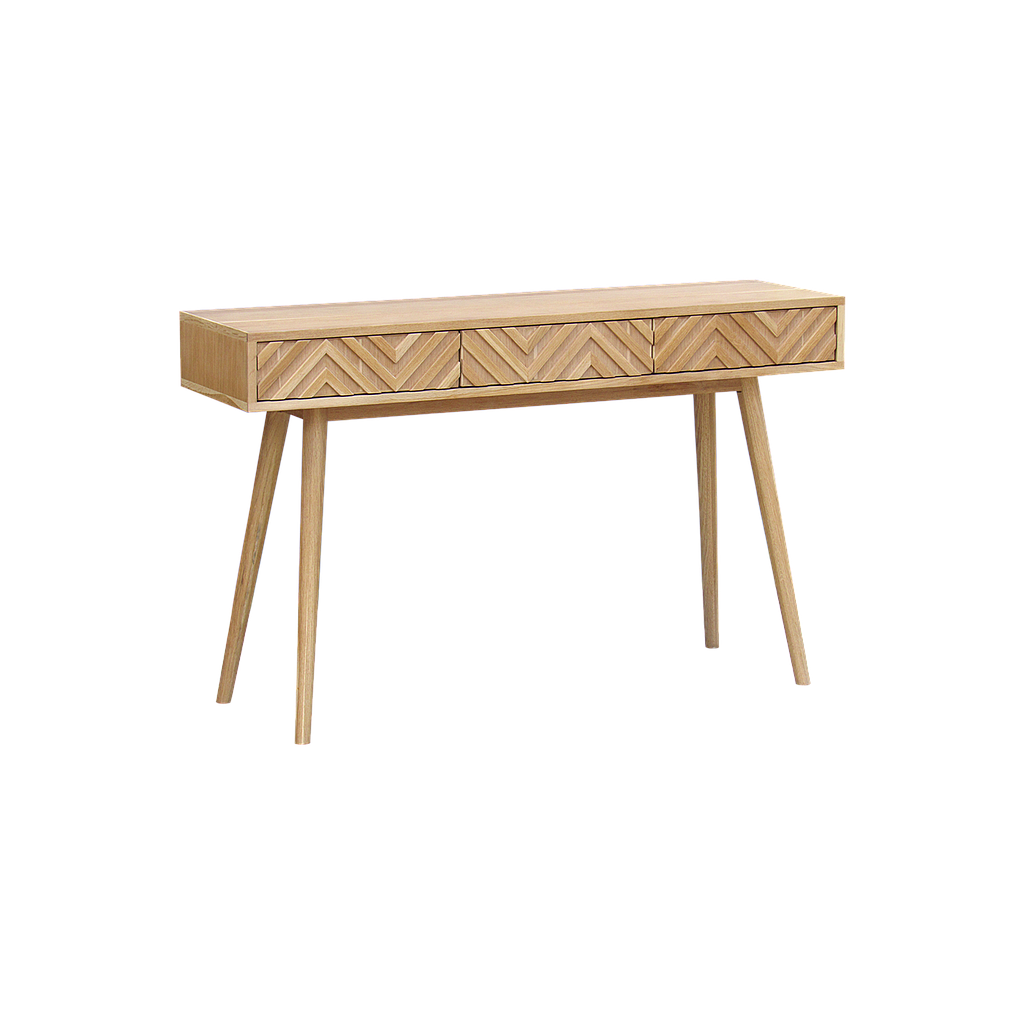 PORTO - Console table L130 - Natural oak | Furniture & Decoration ...